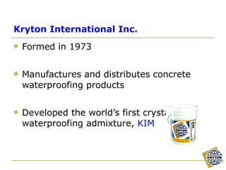 Hydrostop: Restore and Protect System | PPT