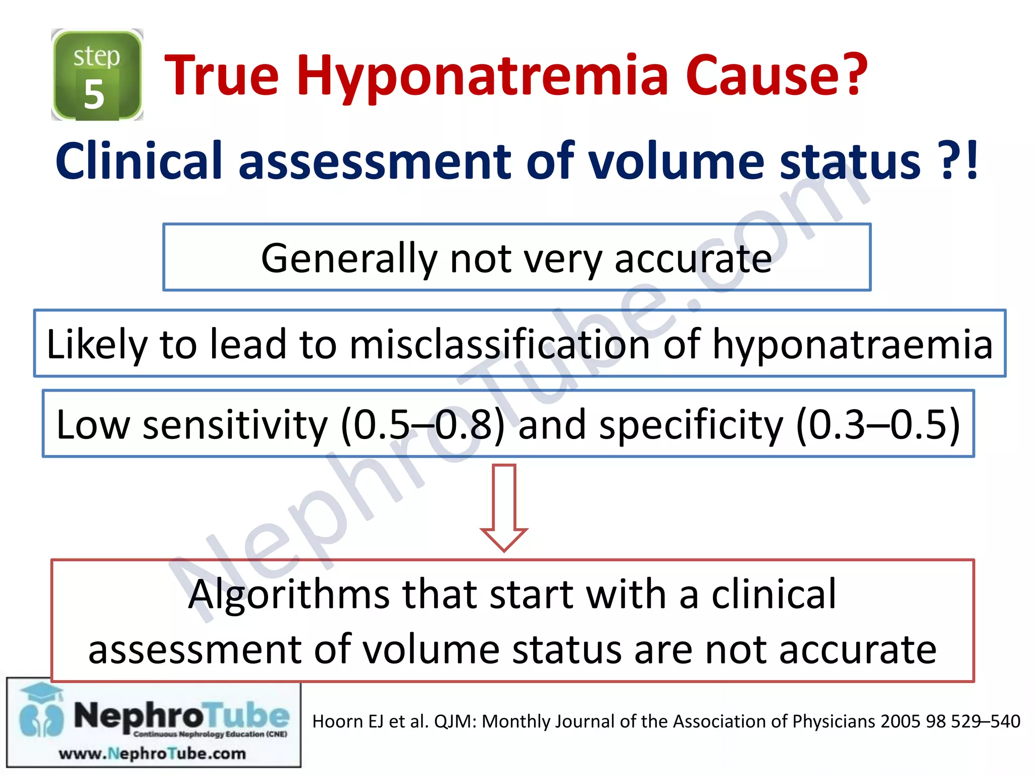 Hyponatremia (Practical Approach) - Dr. Gawad | PDF