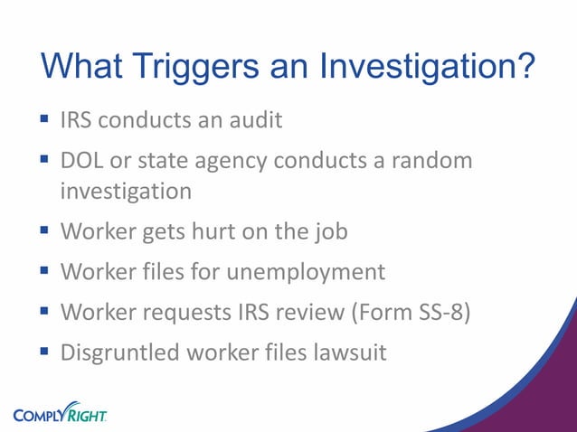 Independent Contractor or Employee? Understanding the Risk of ...