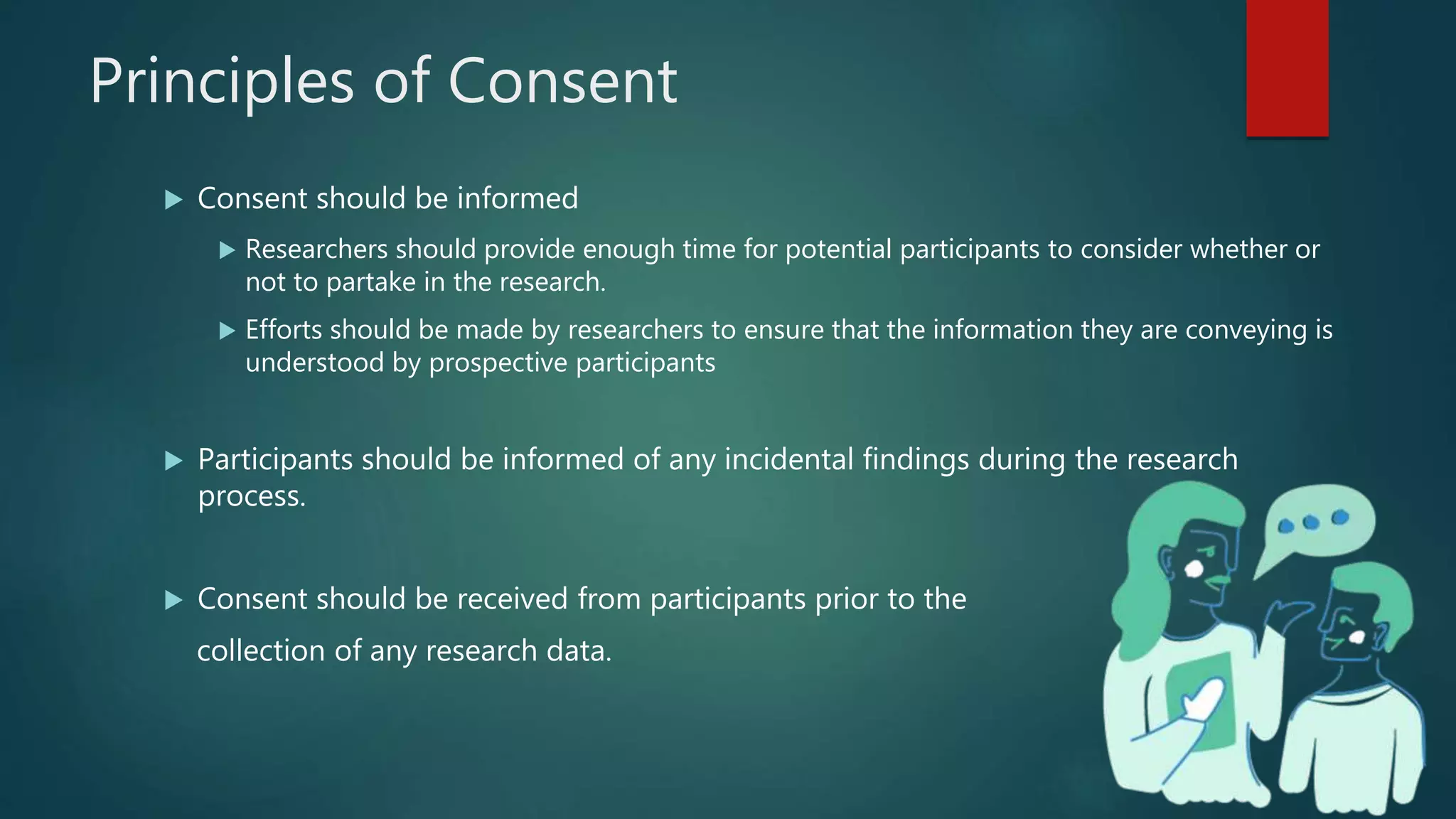 Informed consent in qualitative research - EDRD 6000 | PPT