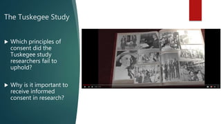 Informed consent in qualitative research - EDRD 6000 | PPTX