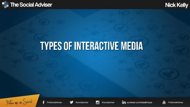 5 Types Of Interactive Media