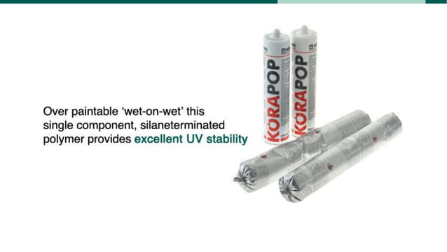 MS Polymer Sealant Korapop 235 from Kommerling – Available at Albert ...