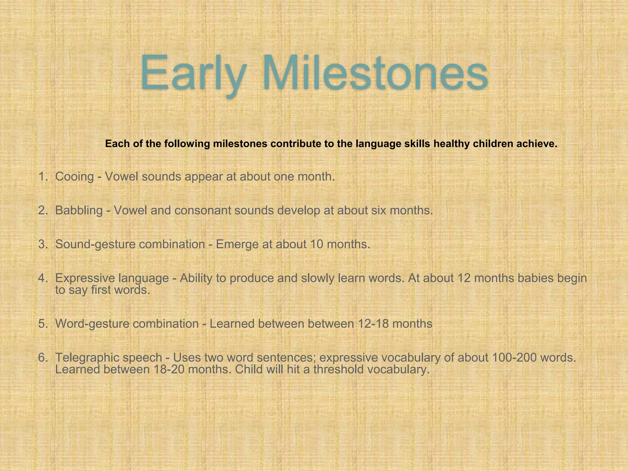 Slide share *language development* | PPTX