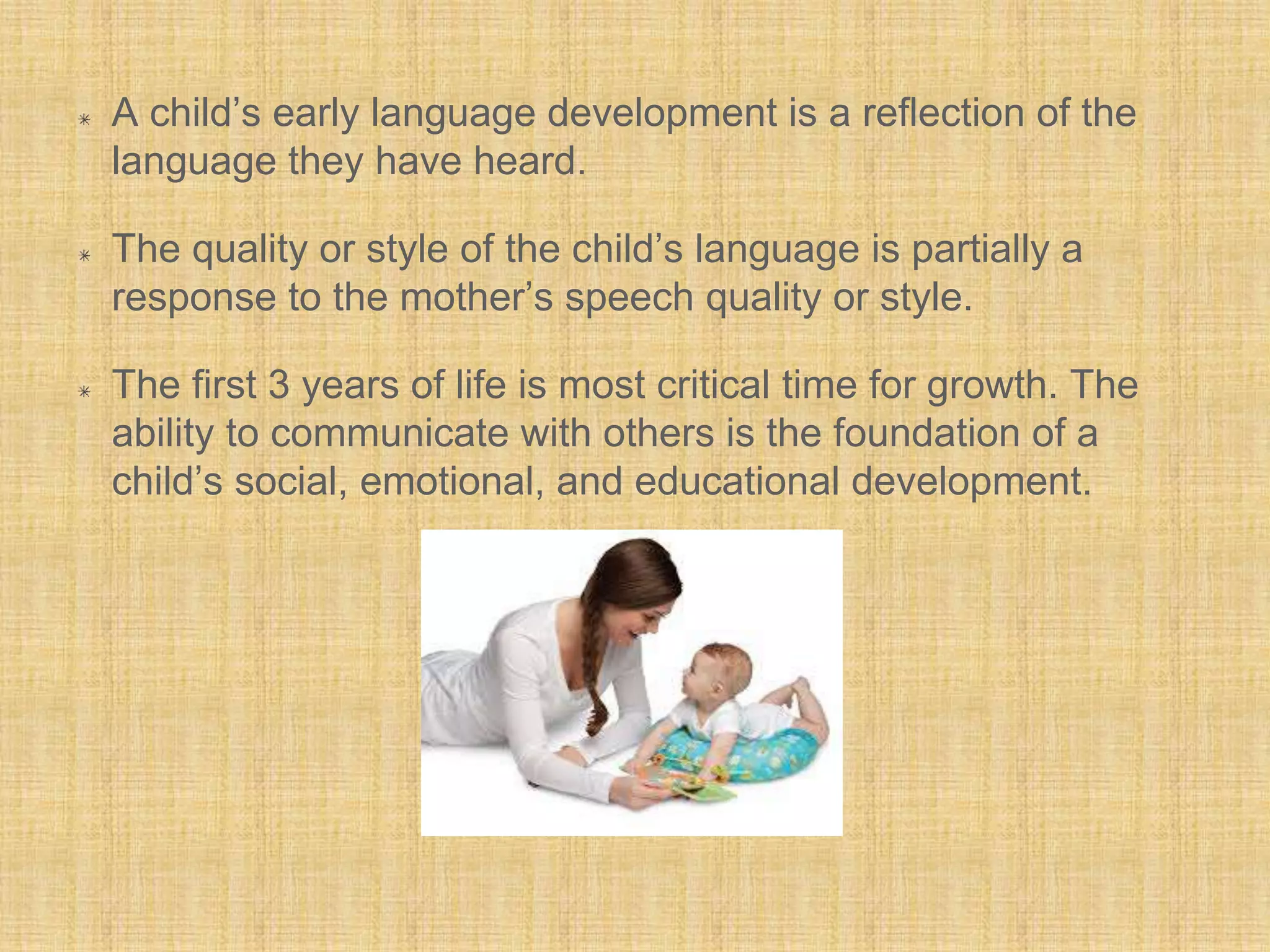 Slide share *language development* | PPT