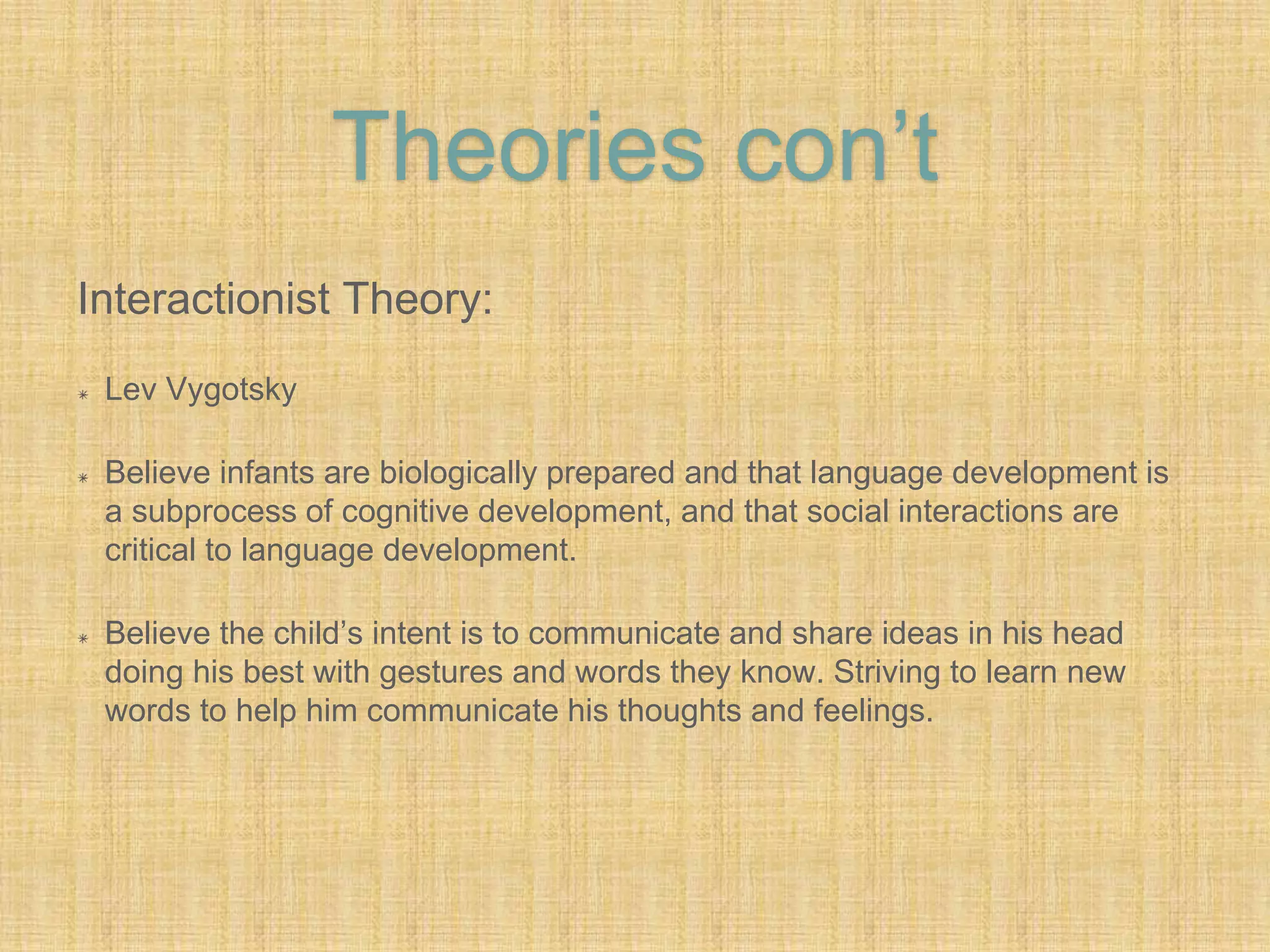 Slide share *language development* | PPTX