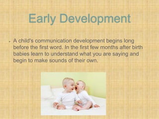 Slide share *language development* | PPT