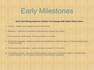 Slide share *language development* | PPT