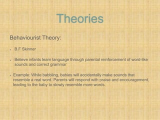 Slide share *language development* | PPT