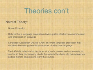 Slide share *language development* | PPTX
