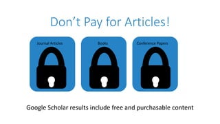 Library vs Google | PPT