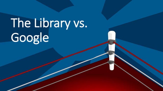Library vs Google | PPT