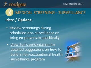 Managing Employee Wellness using Occupational Health Surveillance ...