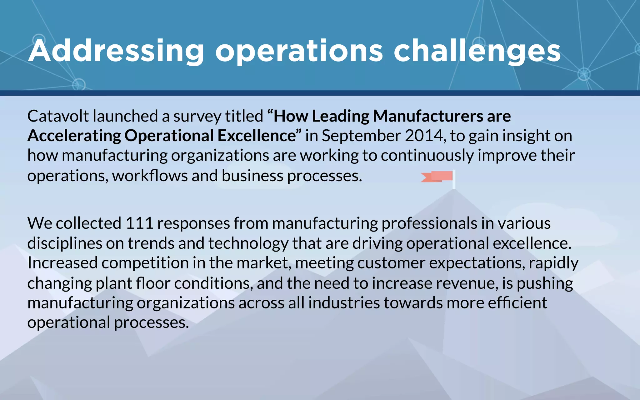 Accelerating Operational Excellence in 2015: Optimize Manufacturing ...