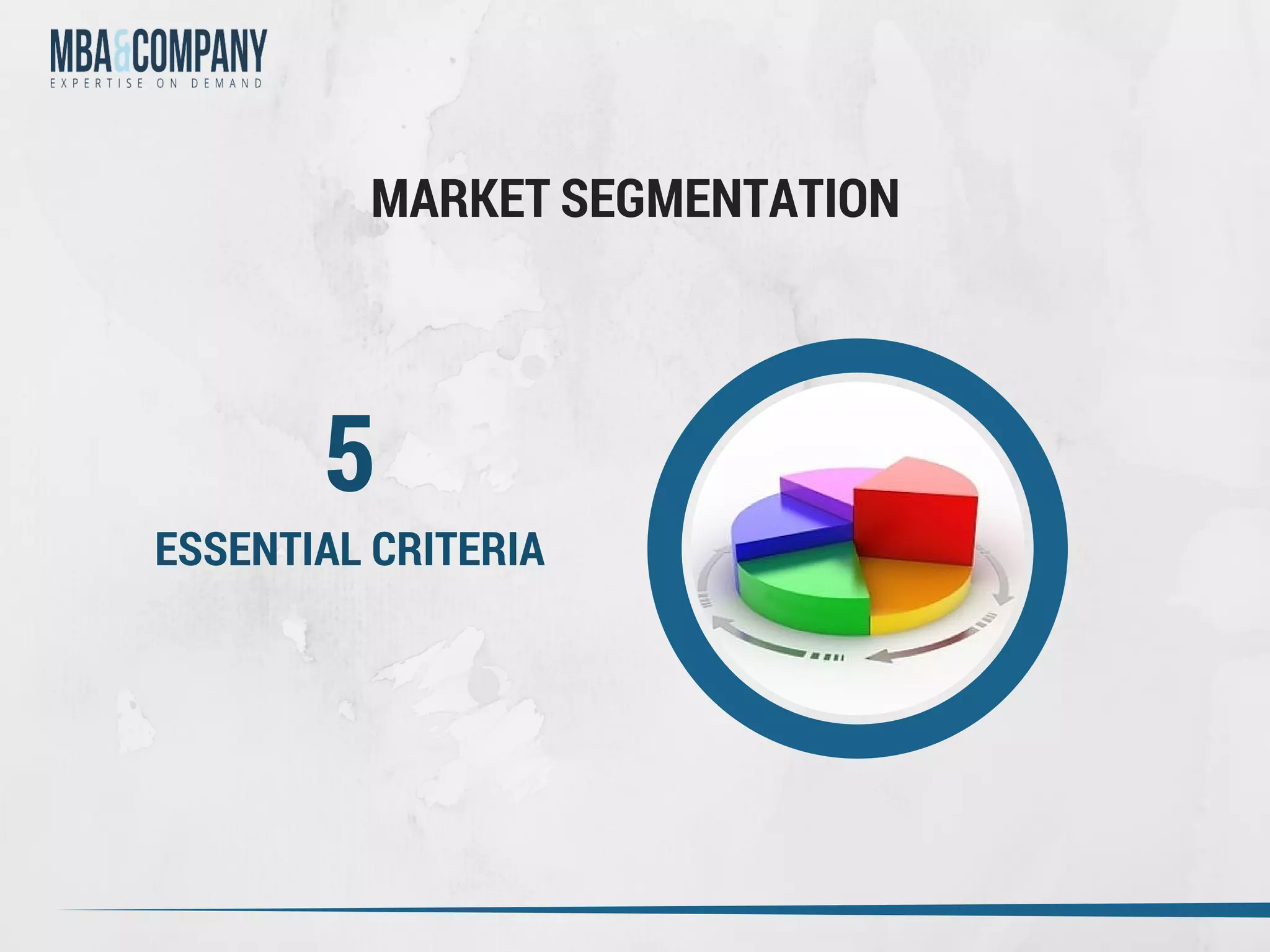 Market Segmentation - Five Essential Criteria | PDF