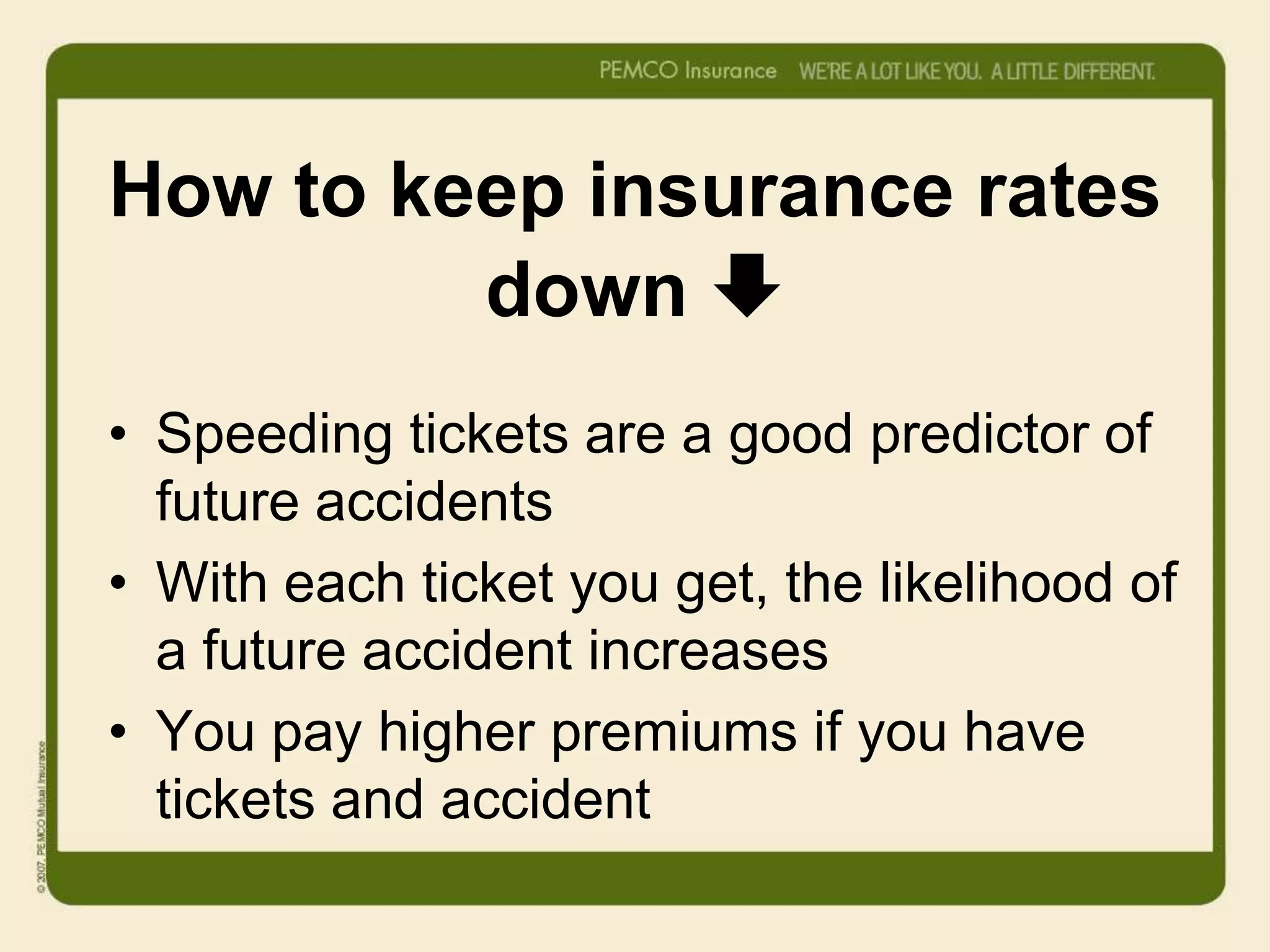 Auto insurance basics (abbreviated) | PPTX