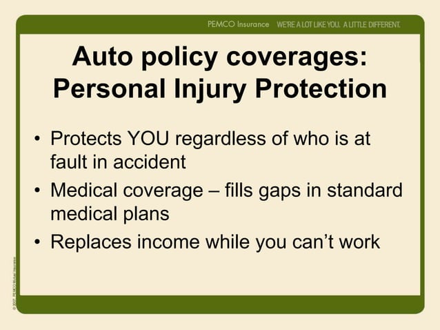 Auto insurance basics (abbreviated) | PPTX