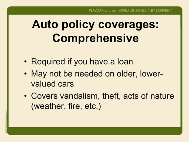 Auto insurance basics (abbreviated) | PPTX