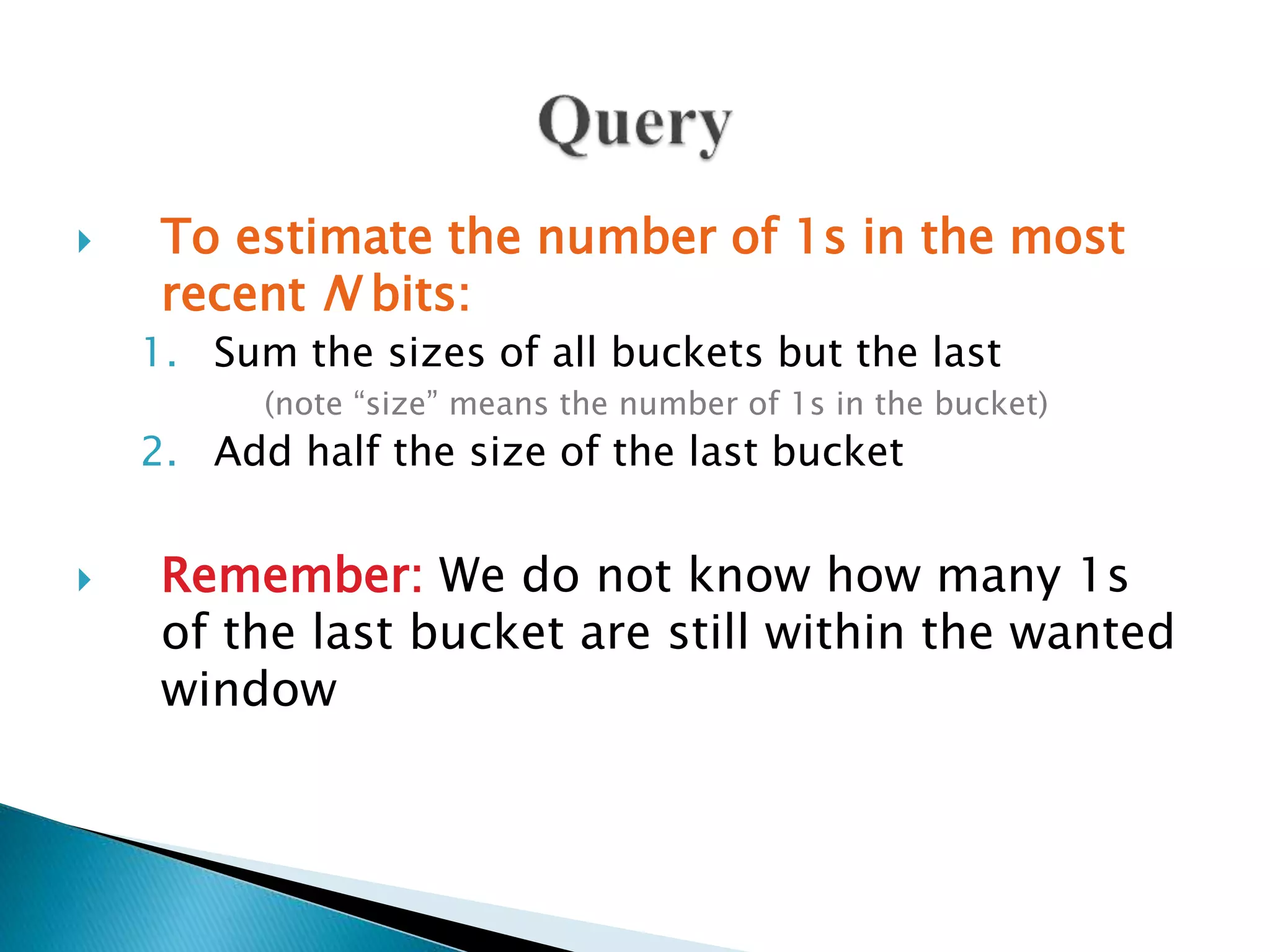 Mining Data Streams | PPTX