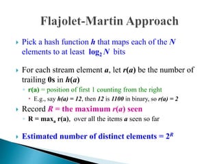 Mining Data Streams | PPTX