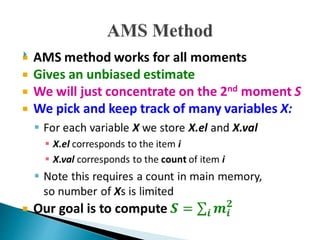Mining Data Streams | PPTX
