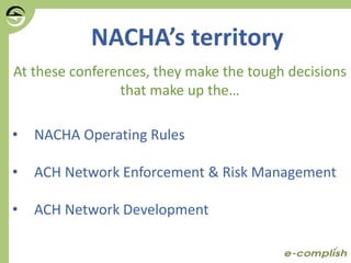 NACHA Compliance | PPTX