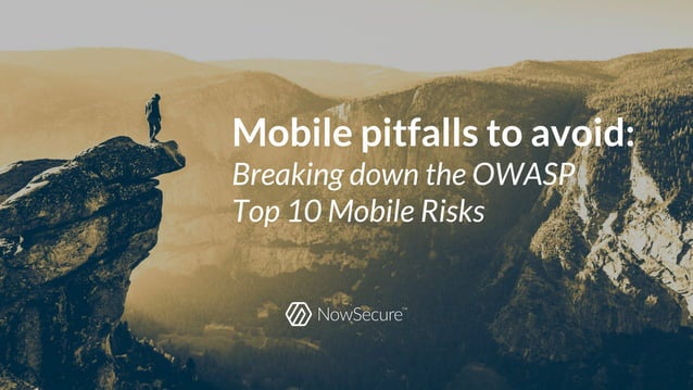 OWASP Mobile Top 10 | PDF | Operating Systems | Computer Software and Applications