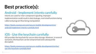 OWASP Mobile Top 10 | PDF