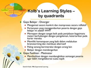 Slideshare pembelajaran orang dewasa - experiential learning | PDF