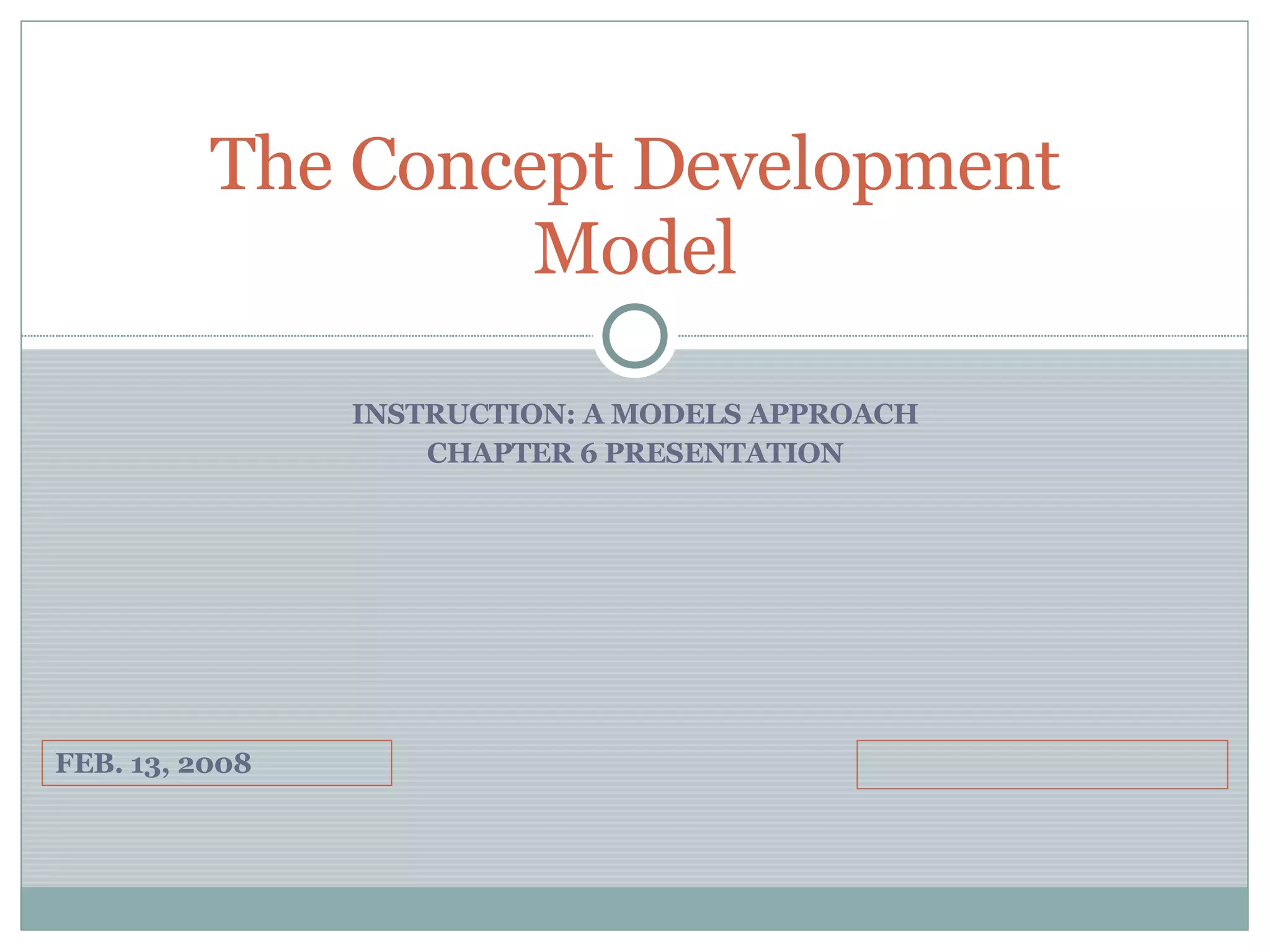 Concept Development | PPT