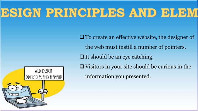 Web Design Principles and Elements | PPTX