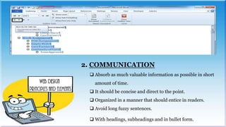 Web Design Principles and Elements | PPTX