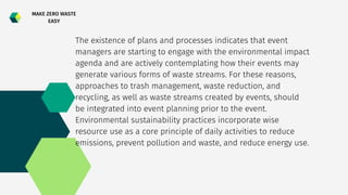 Zero Waste Event Planning | PDF | Environmental Services Industry ...