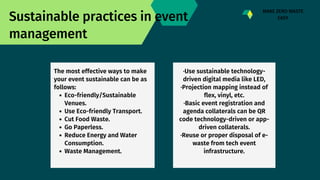 Zero Waste Event Planning | PDF | Environmental Services Industry ...