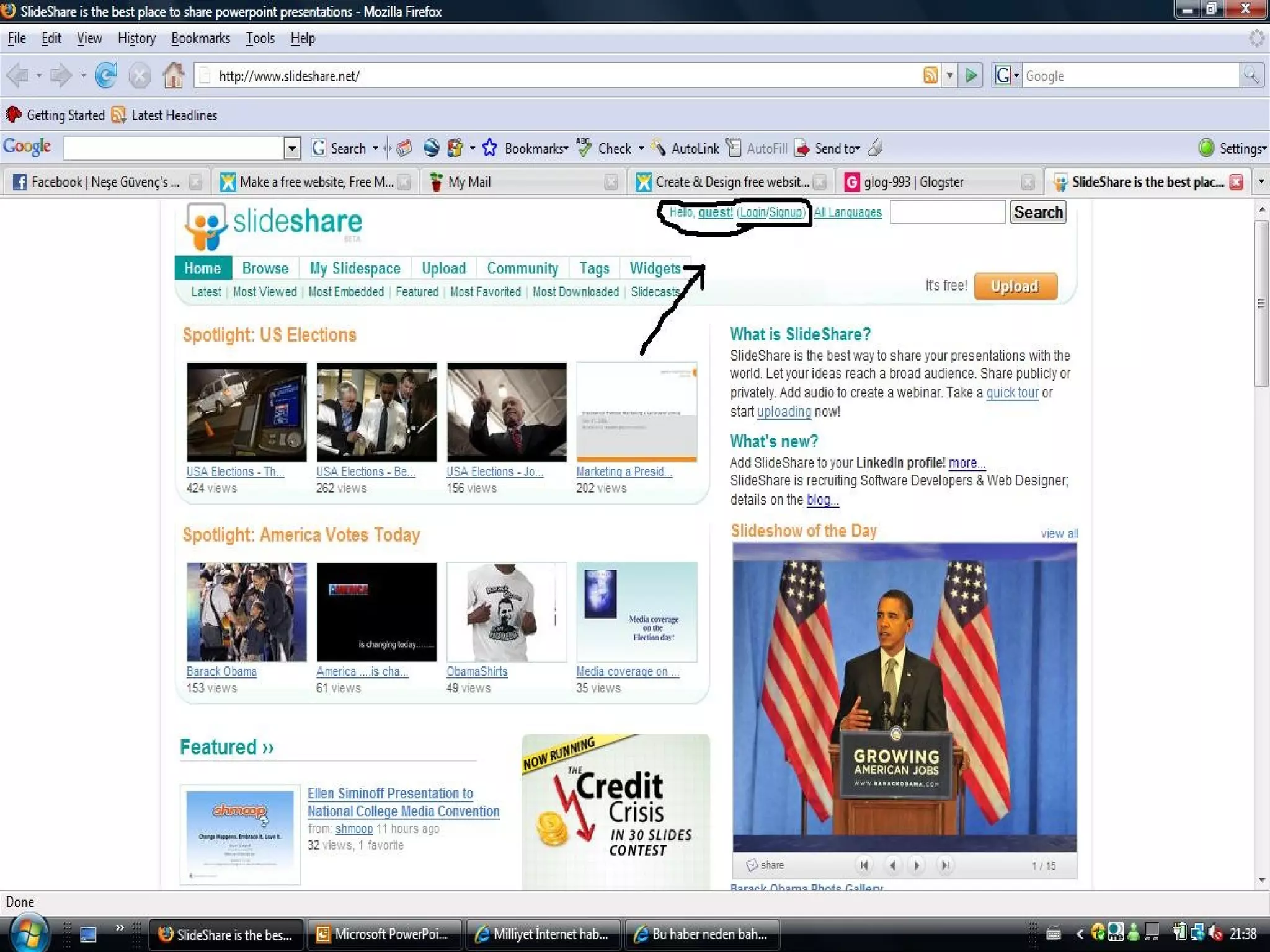 Slideshare Presentation | PPT