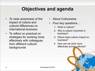 The Impact of Cultural Differences on Global Business | PPTX