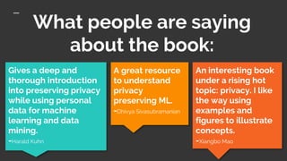 Privacy-Preserving Machine Learning: secure user data without sacrificing model accuracy | PPTX
