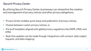 Privacy Policies: Guide to Protecting User Data | PPTX