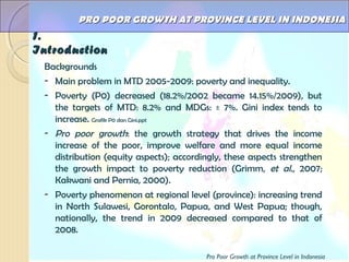 Slideshare pro poor growth | PPT