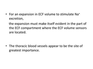 Regulation of volume & tonicity of ecf | PPTX