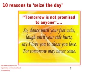 Slide share Seize the Day | PPT