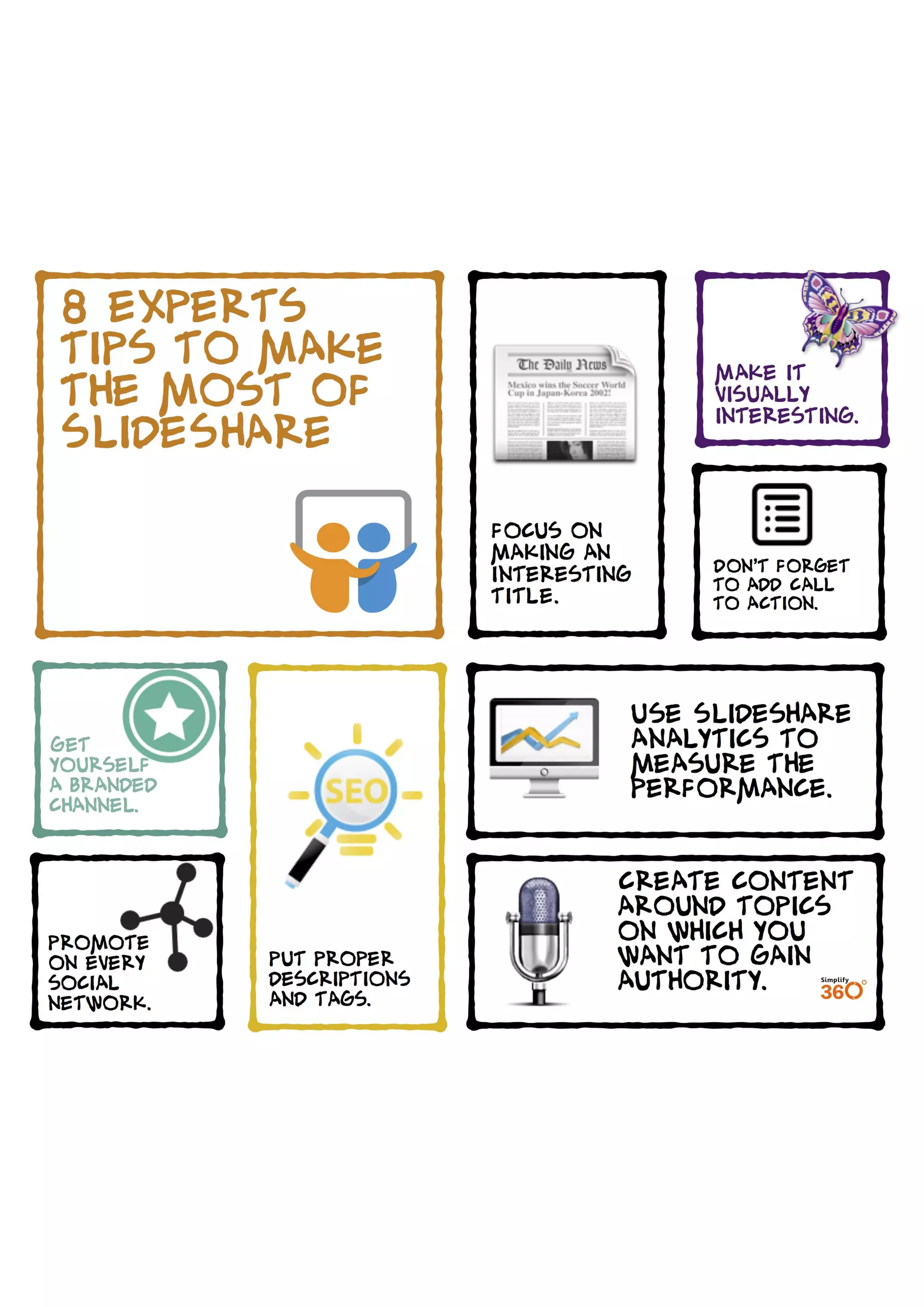 8 Expert Tips to make the most of SlideShare | PDF