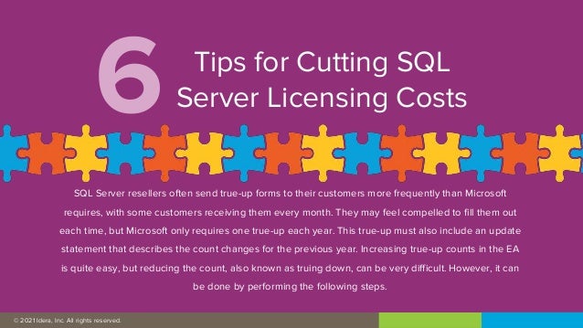 Six tips for cutting sql server licensing costs | PPTX | Computing ...