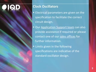 Specifying Clock Oscillators | PDF