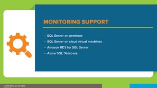 Monitor cloud database with SQL Diagnostic Manager for SQL Server | PPT