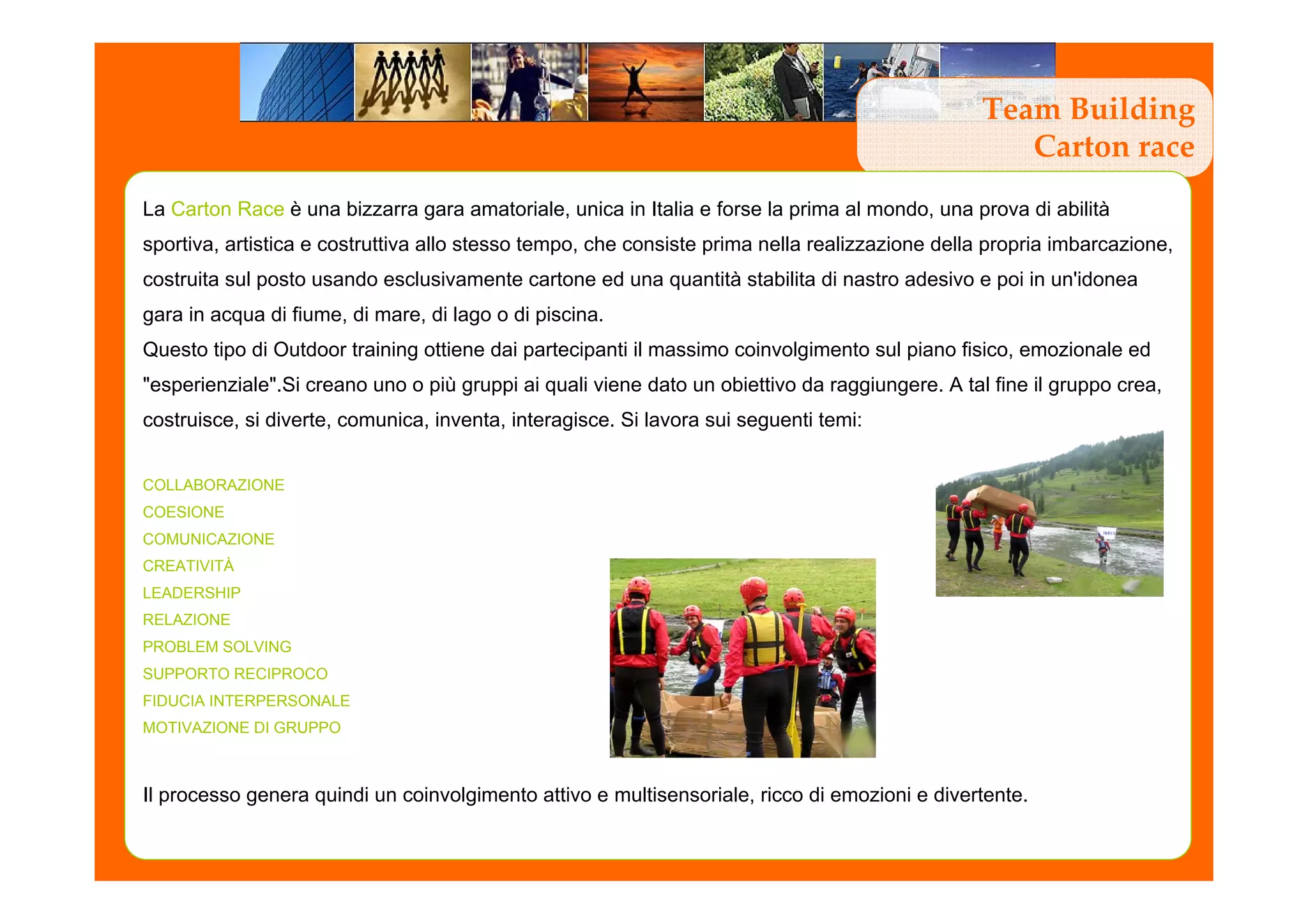 Team Building Outdoor Carton Boat | PDF