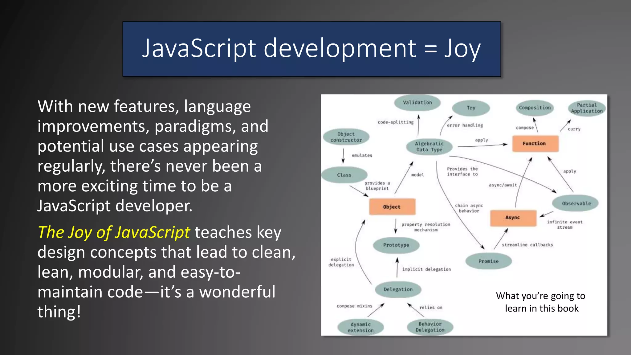 The Joy of JavaScript: it's magical! | PPT