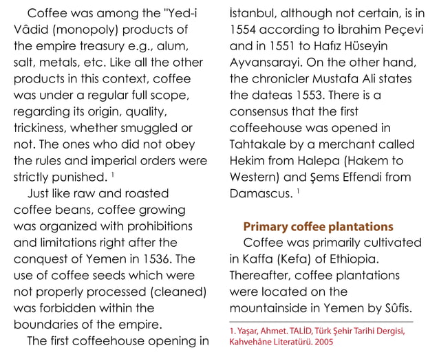 The history of coffee | PPT