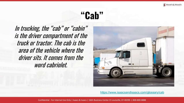 Trucking 101: Popular Trucking Terms You Should Know | PPTX ...