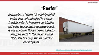 Trucking 101: Popular Trucking Terms You Should Know | PPTX